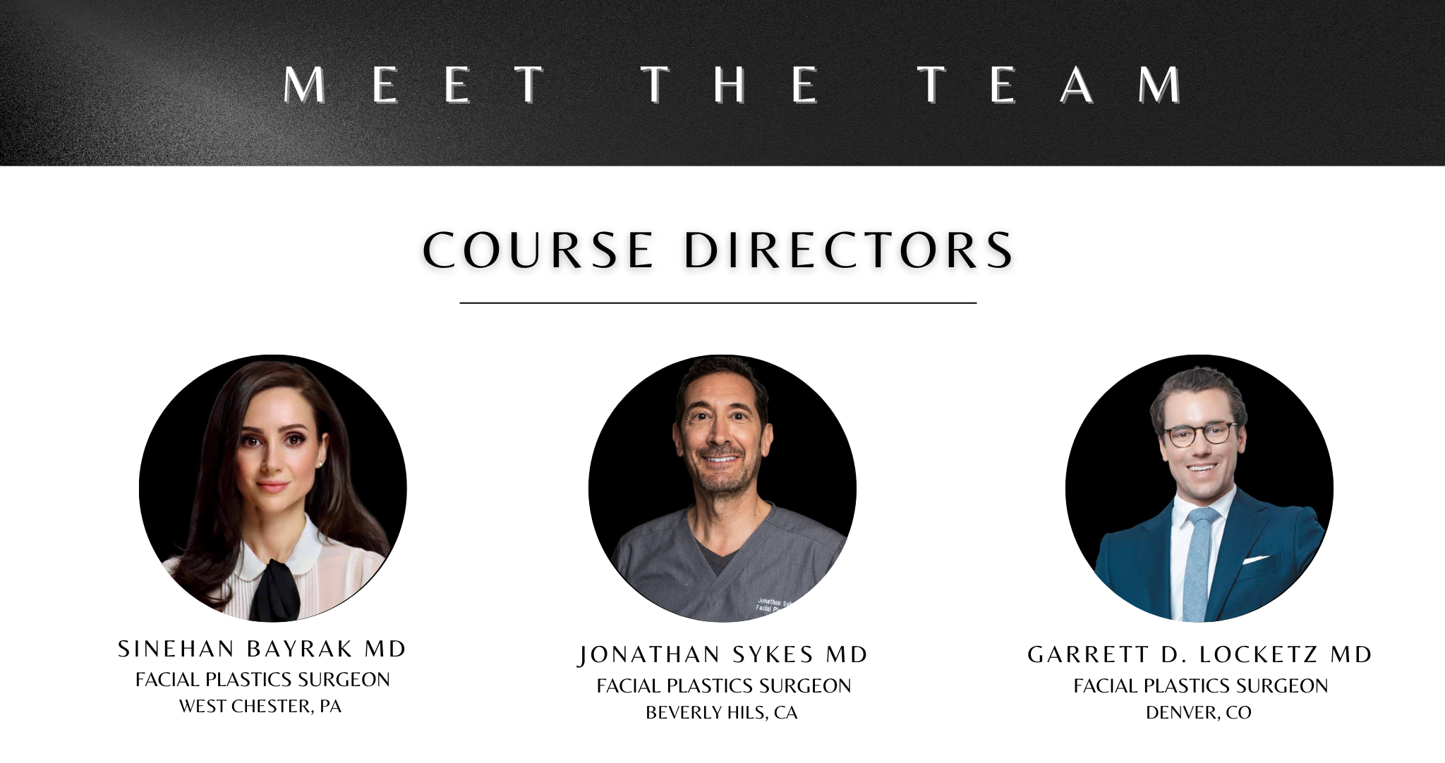 Cadaver Course - Core Aesthetics Training Institute